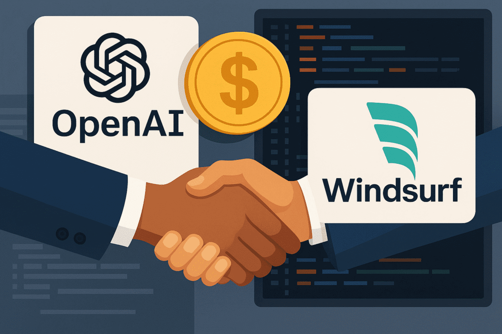 OpenAI adquiere Windsurf por 3.000 millones: detalles e implicaciones