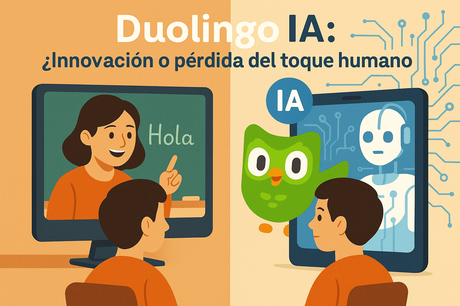 Duolingo IA: ¿Innovación o pérdida del toque humano?