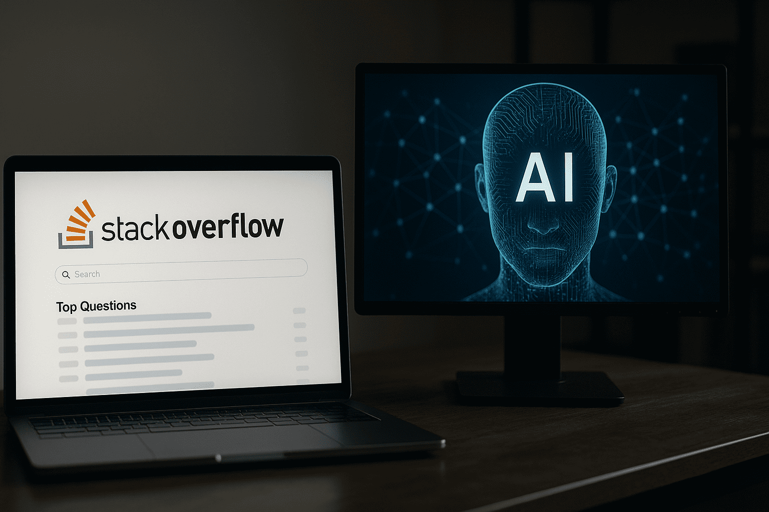 Inteligencia Artificial en Stack Overflow: ¿Revolución o Declive del Conocimiento Colaborativo?